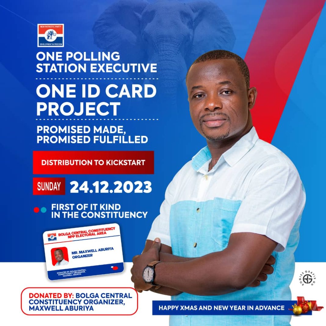 NPP Organizer delivers on campaign promise; distributes ID cards to NPP ...