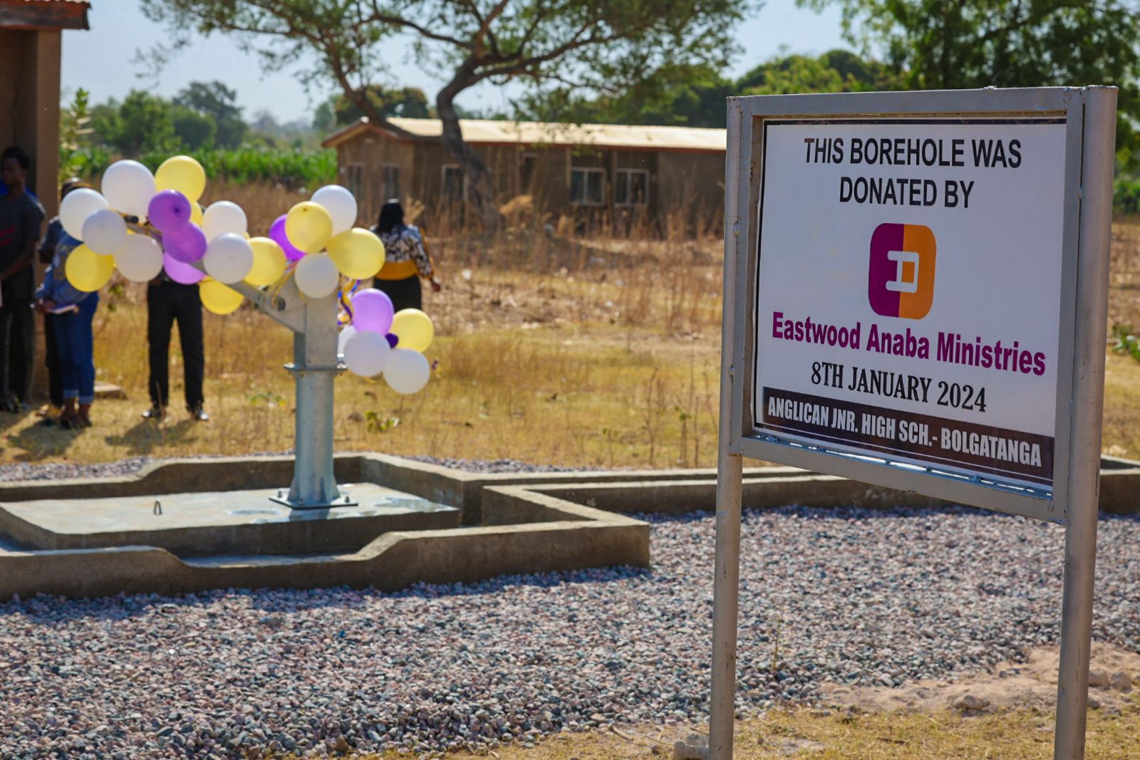 Eastwood Anaba Ministries drills borehole for Anglican JHS in Bolga ...